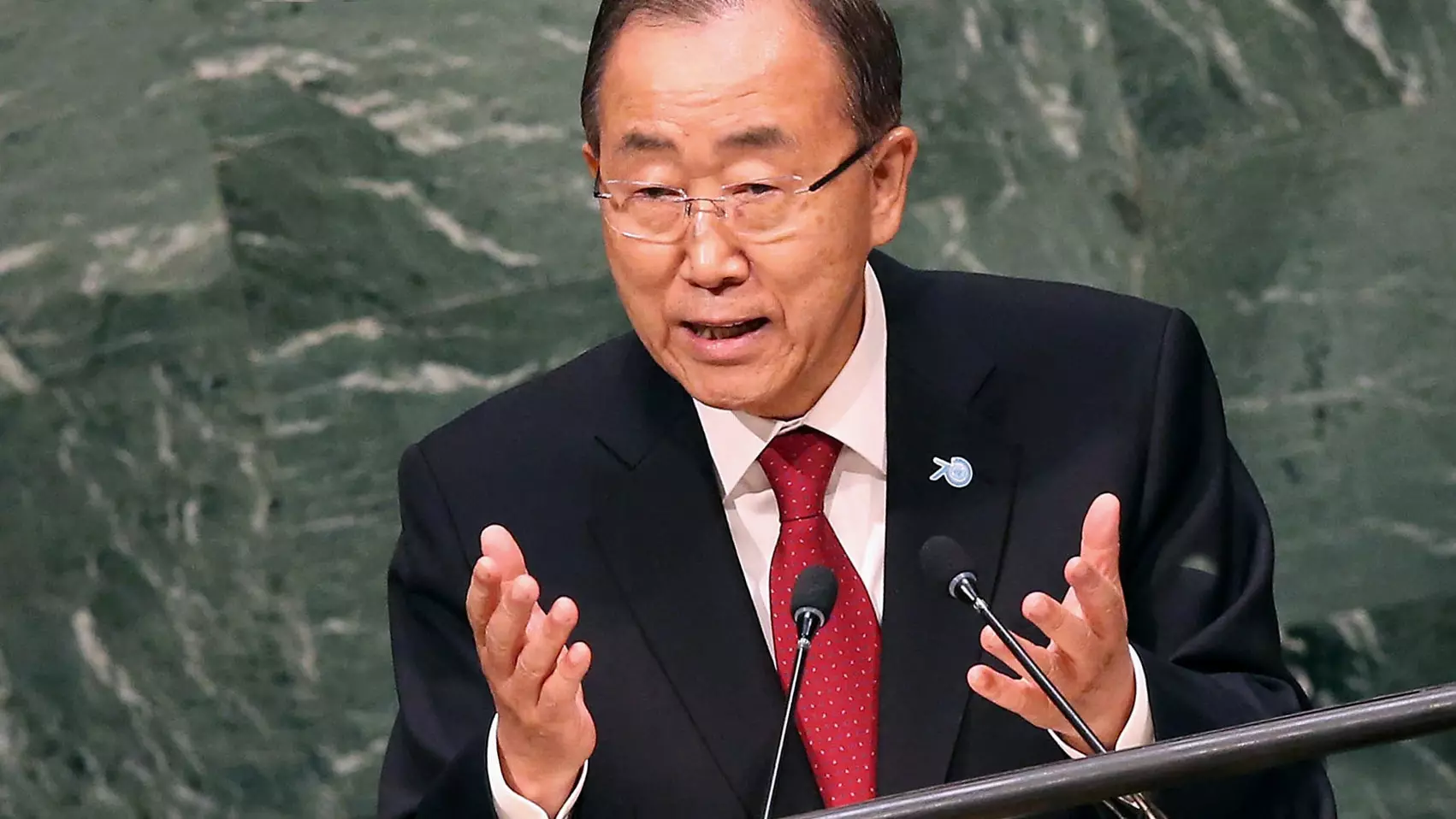 O le tausiga o le soifua maloloina e tatau ona avea ma aia tatau a tagata i Amerika, o le tala lea a Ban Ki-moon 10377_1