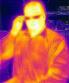 Slika autora u infracrvenoj boji