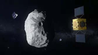 Para ahli mutuskeun pikeun nyobaan ngetok hiji astéroid kaluar jalur 13640_4
