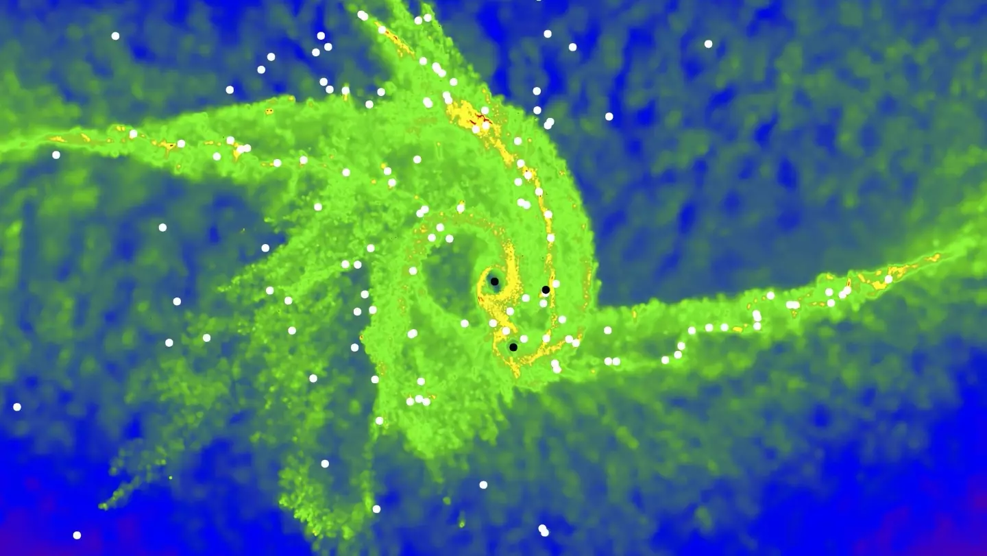 Nuove simulazioni mostrano come si formano i buchi neri supermassicci 14142_1