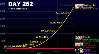 Ang nakakalamig na coronavirus video graph? Ito ay nagsasabi lamang ng kalahati ng kuwento. 14407_3