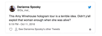 Amy Winehousen hologrammi on asetettu kiertueelle vuonna 2019 15431_3