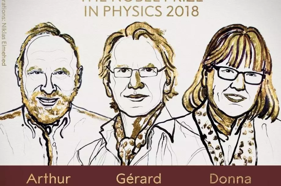 Ang Physics Nobel nga gihatag kang Donna Strickland, ikatulo nga babaye sa kasaysayan nga nakadaog 15806_1