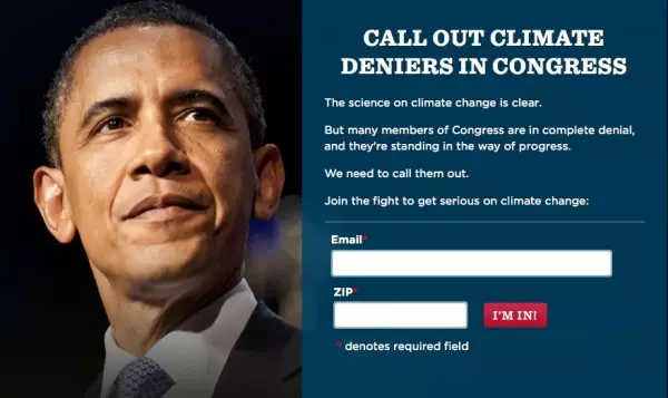 Greenwire sulla strategia di Obama per stigmatizzare moralmente i conservatori che rifiutano i cambiamenti climatici 16045_0