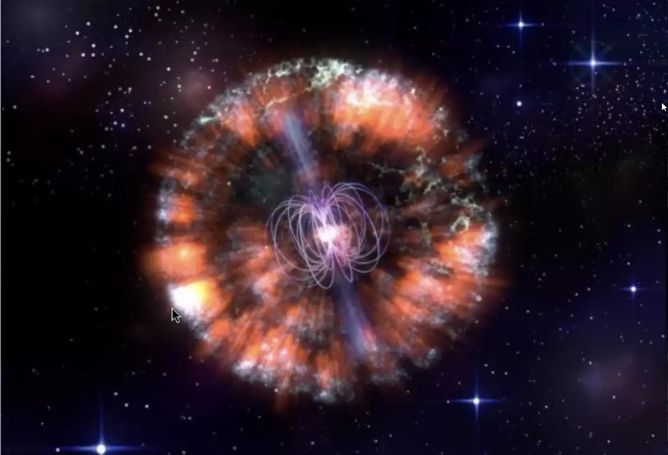 рентгеновский снимок сверхновой