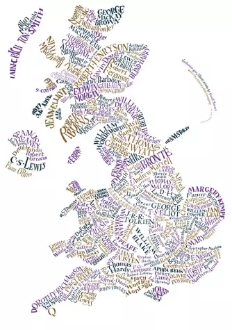 Un mapa literari del Regne Unit 1890_3