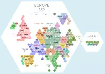 Diese 1.000 Sechsecke zeigen, wie der globale Reichtum verteilt ist 1901_5