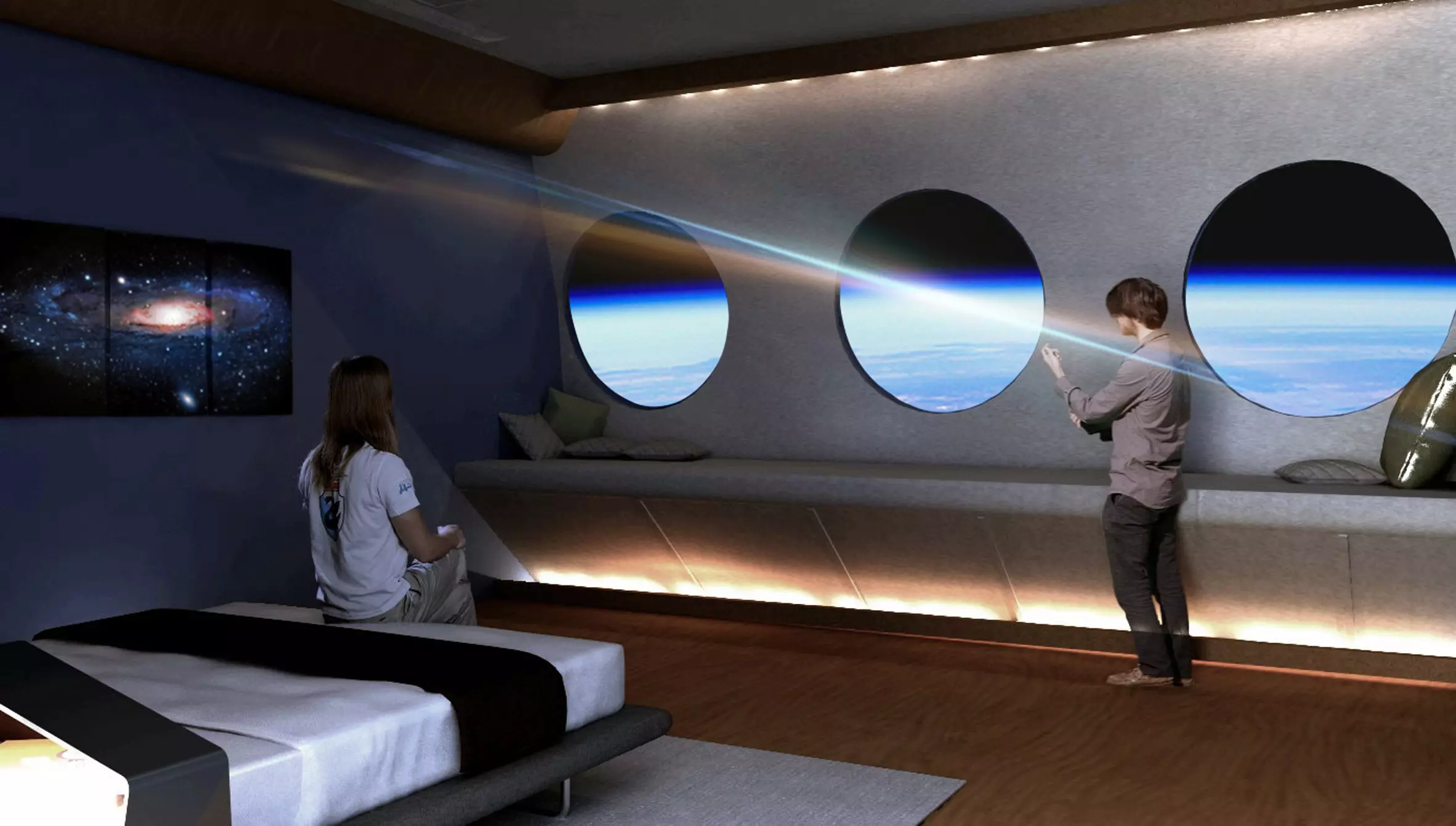 人工重力を備えた宇宙ホテルは、2025年までに軌道に乗る予定です 19239_1