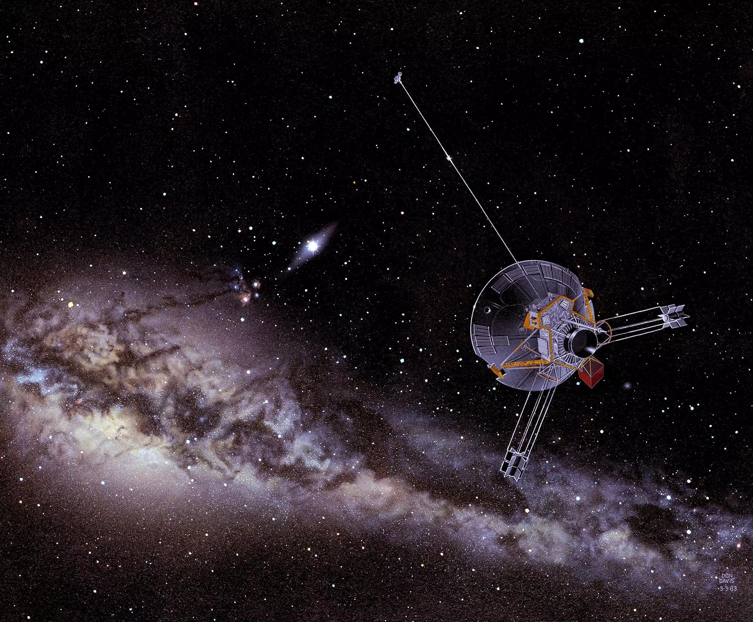 Voyager 1 ua alu ese mai le Solar System. Pe o le a tatou mauaina ea? 203_7
