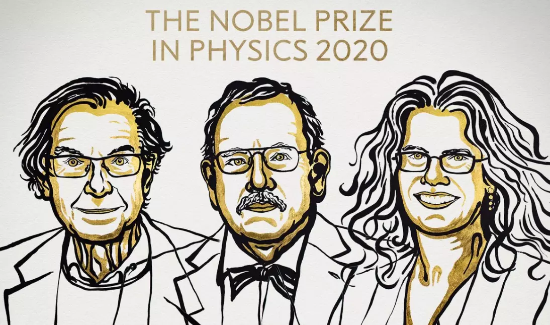 Hadiah Nobel dalam Fisika diberikan kepada 3 ilmuwan untuk penemuan lubang hitam 21225_1