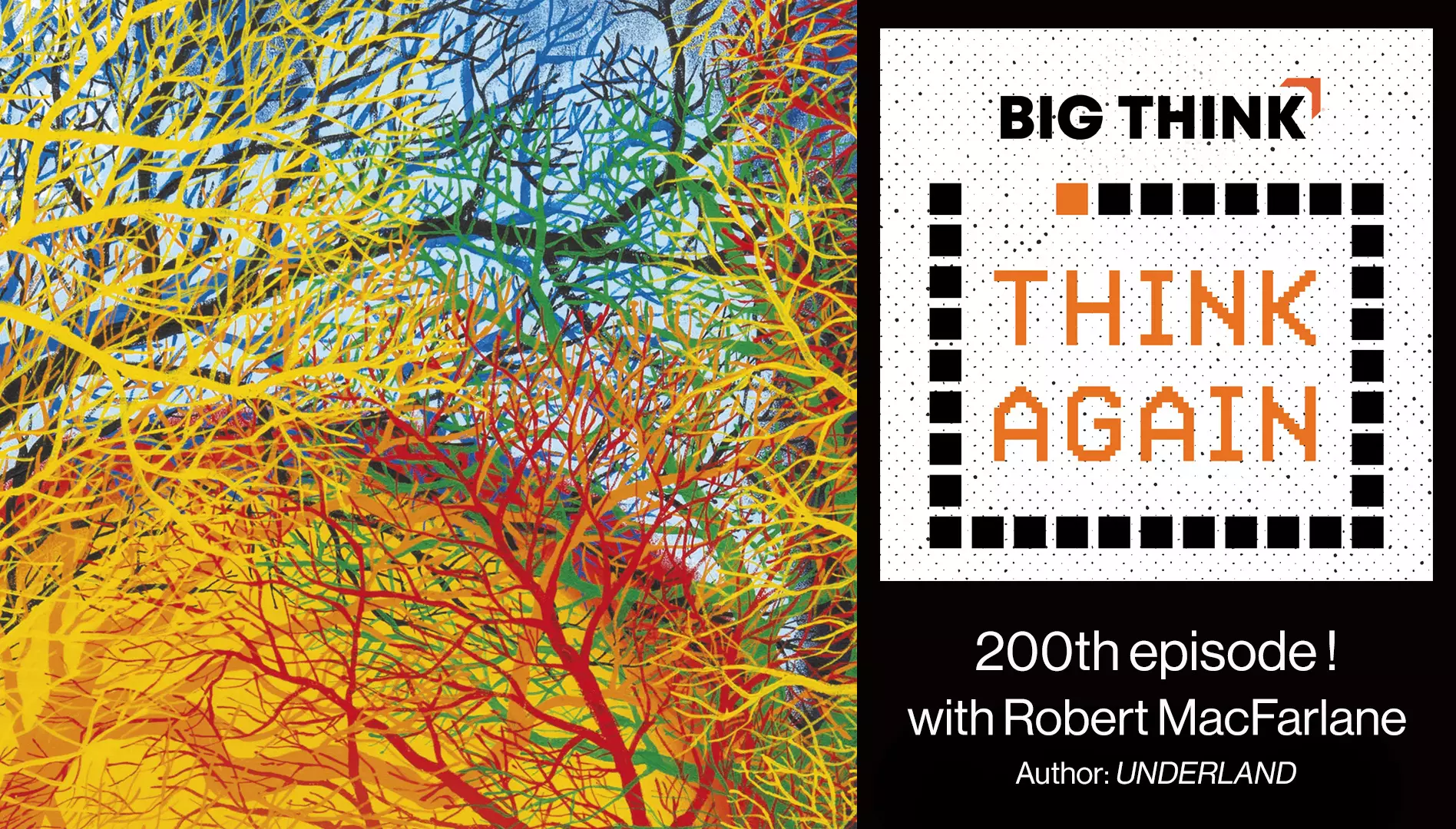 Think Again Podcast-ын 200 дахь анги! Роберт МакФарлейн (зохиолч) - гүн гүнзгий үе