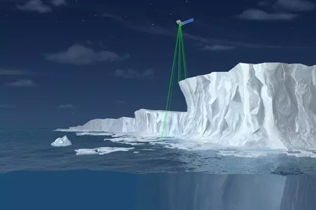 Iyo NASA's ICESat-2 inoteedzera shanduko yechando muAntarctica, Greenland 2544_0