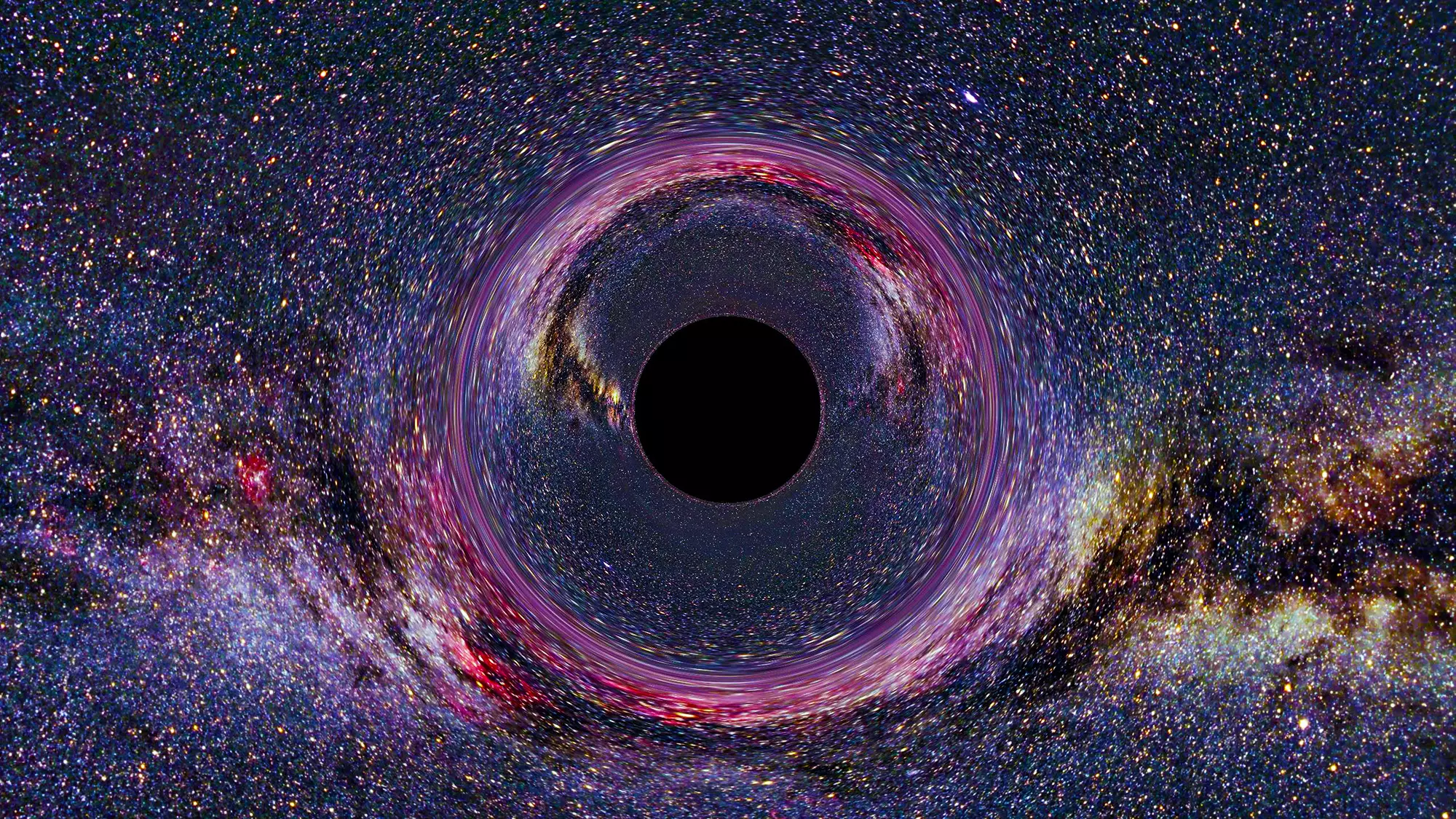 vrima e zezë supermasive