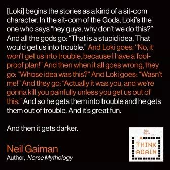Neil Gaiman - Ma mgbe ahụ ọ na-agba ọchịchịrị - Chee echiche ọzọ - nnukwu echiche Podcast #139 27421_3