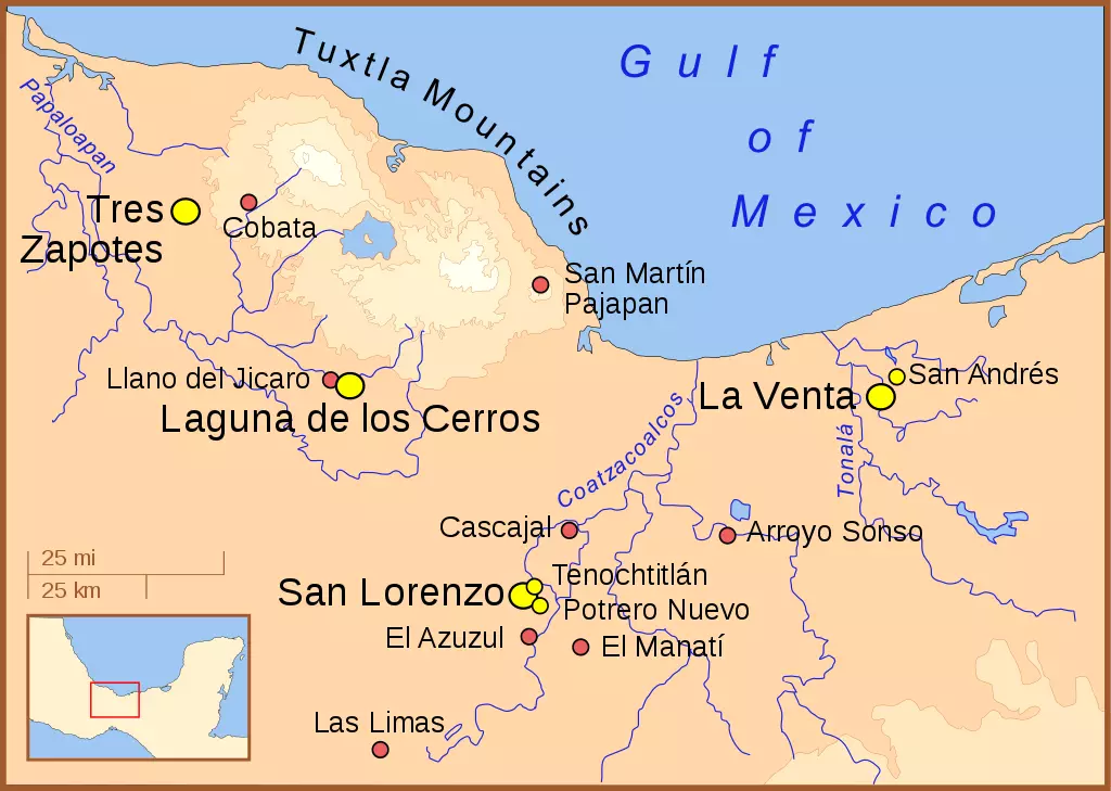 ဝှက်ထားသော အပျက်အစီးများကို ထုတ်ဖော်ပြသခဲ့သည်- လေဆာဖြင့် စကင်န်ဖတ်ခြင်းဖြင့် Olmec နှင့် Mayan မြို့ပြစီမံကိန်းကို မြေပုံဆွဲပါ။ 2746_3