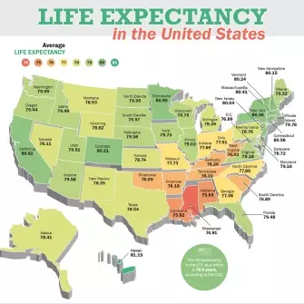 Il luogo in cui vivi in America determina quando morirai 28673_3