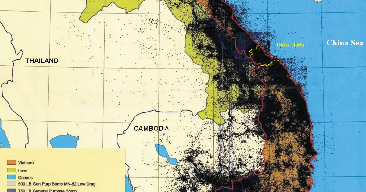 Tilu peta ngingetkeun urang ngeunaan horor Perang Vietnam