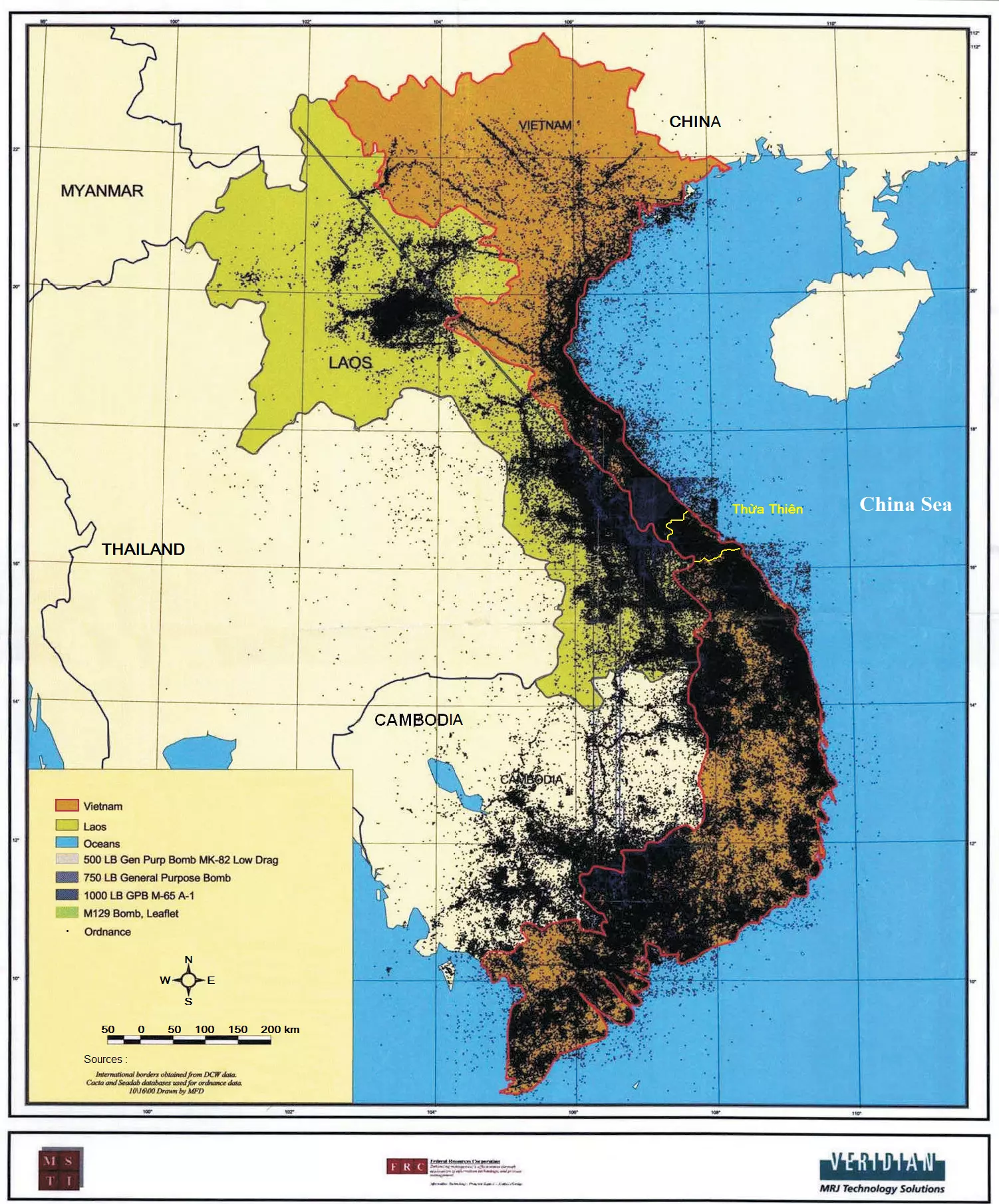 שלוש מפות מזכירות לנו את הזוועה של מלחמת וייטנאם 305_2