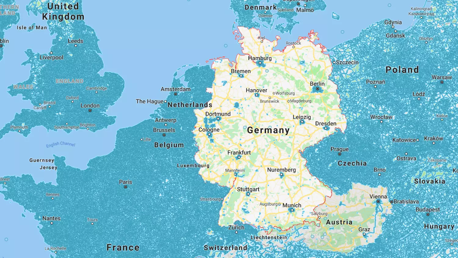 Hvorfor Tyskland er et tomt sted på Googles Street View 306_1