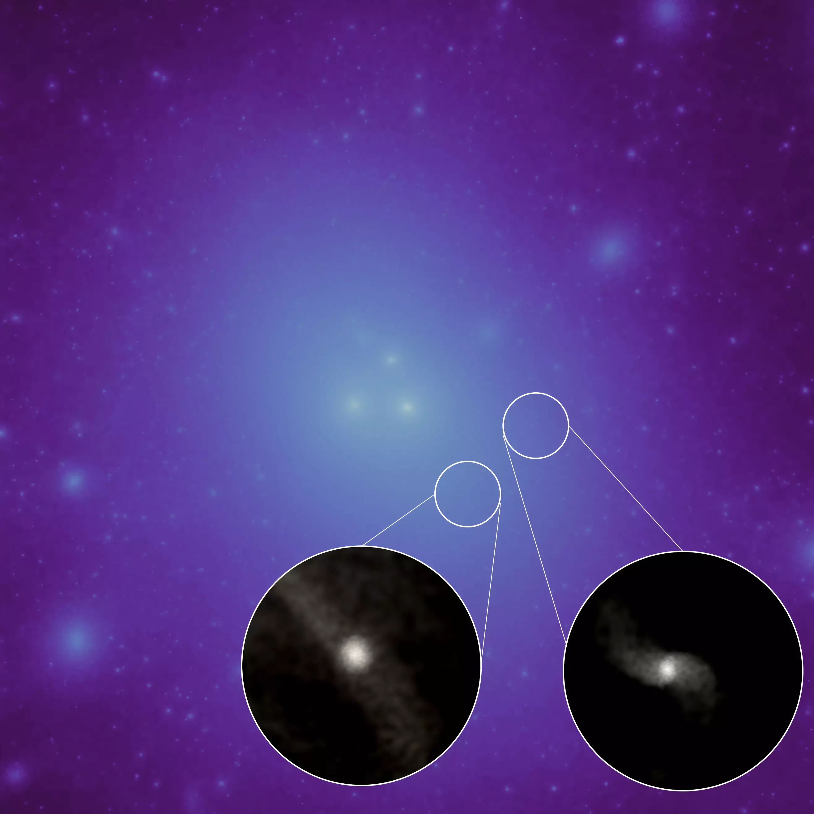 تم حل اللغز: كيف يصنع الكون مجرات بدون مادة مظلمة