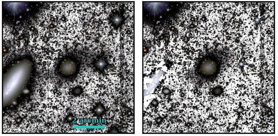 Mystearje oplost: hoe't it Universum stjerrestelsels makket sûnder tsjustere matearje 331_8