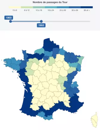 နှစ် 100 ကျော် Tours de France ၏လမ်းကြောင်းများကိုခြေရာခံပါ။ 33299_3