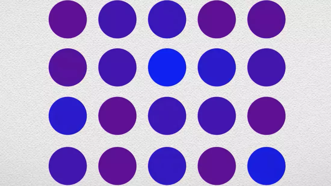 Câte puncte albastre vezi? Știința de ce ne umflam excesiv problemele. 33768_0