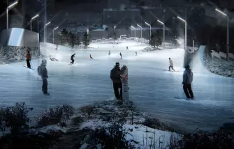 مواطنو كوبنهاغن يتزلجون ويتنزهون على سطح مصنع لتحويل النفايات إلى طاقة 35069_5