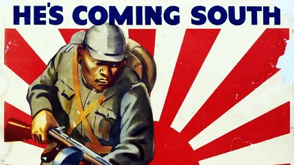 Paranoja e pushtimit japonez të Luftës së Dytë Botërore të Australisë, në Tre Harta 36845_0