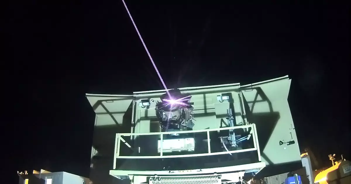 Israelyske en Amerikaanske marine-lasers sjitte drones, raketten, artillery mei súkses del