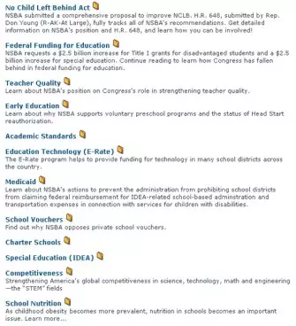 Očitna odsotnost tehnologije: Izjave o politiki nacionalnih šolskih upraviteljev in združenj učiteljev 40725_5