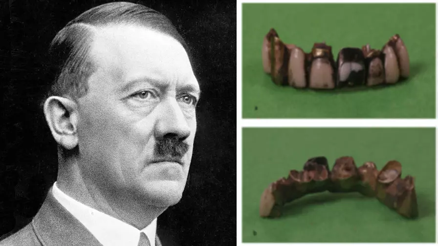 Analiza kryminalistyczna zębów Hitlera obala dawno utrzymywane teorie spiskowe dotyczące jego śmierci 40948_0