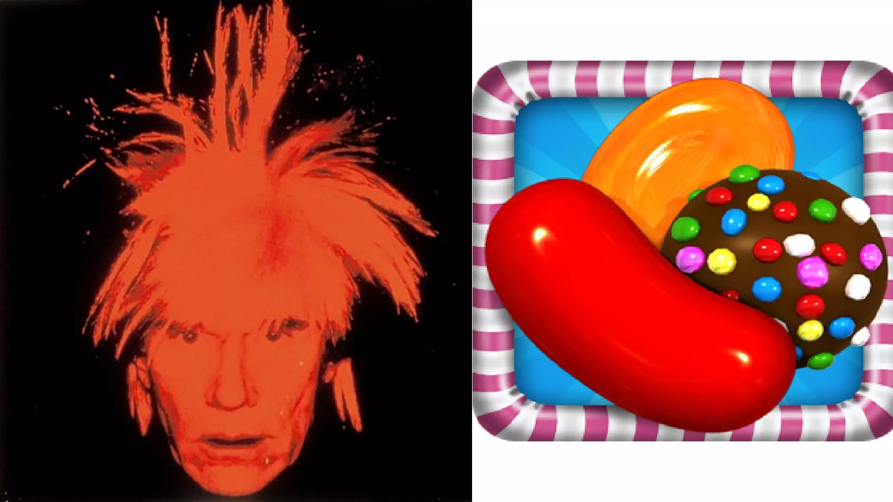 Andy Crush: Warhol, verveling en tegnologie 41322_0