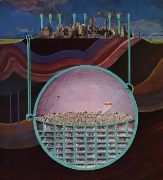 ട്രിപ്പി '60കളിലെ പ്രവചനം: നിങ്ങൾക്ക് കൊക്കകോള കുടിക്കാൻ കഴിയുന്ന ഒരു പോസ്റ്റ്-അപ്പോക്കലിപ്റ്റിക് ഗുഹാ നഗരം 42474_3