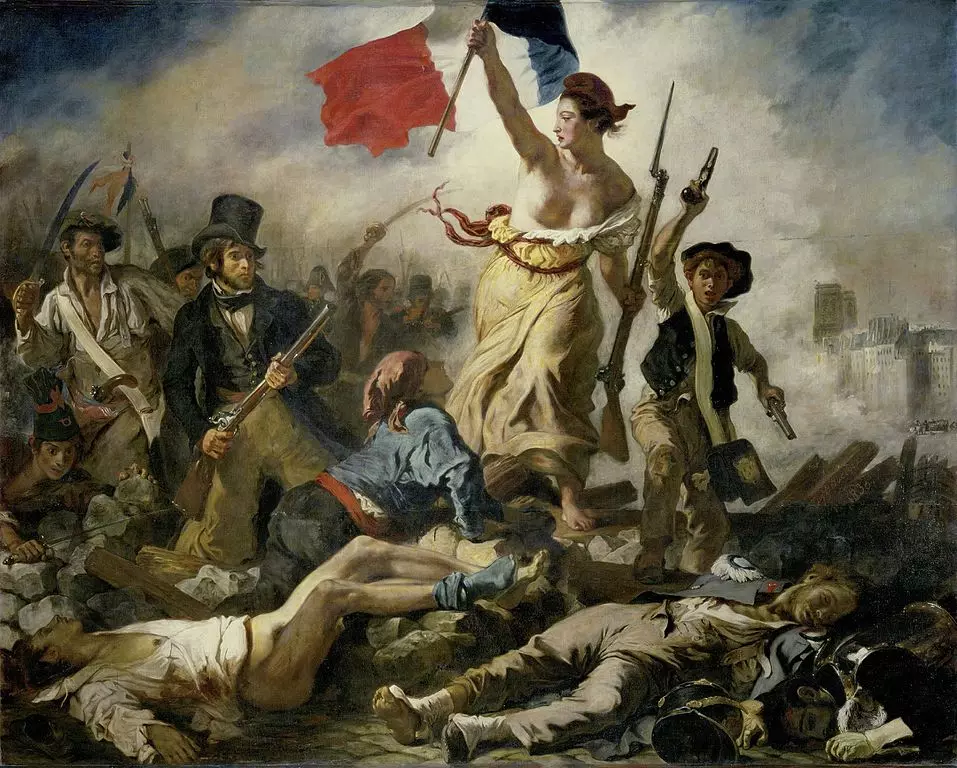 Rivoluzione francese di Delacroix