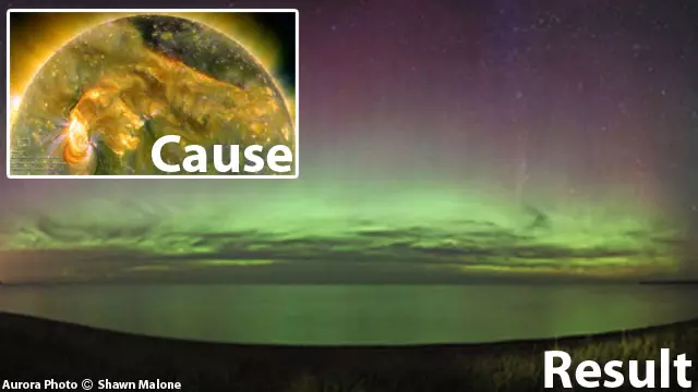 Furtunile geomagnetice recente oferă spectacole de lumină spectaculoase! 43754_0
