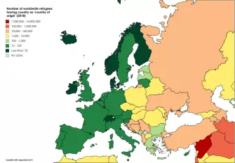 Ndi anthu ati omwe akuthawa ku Europe? 4418_3