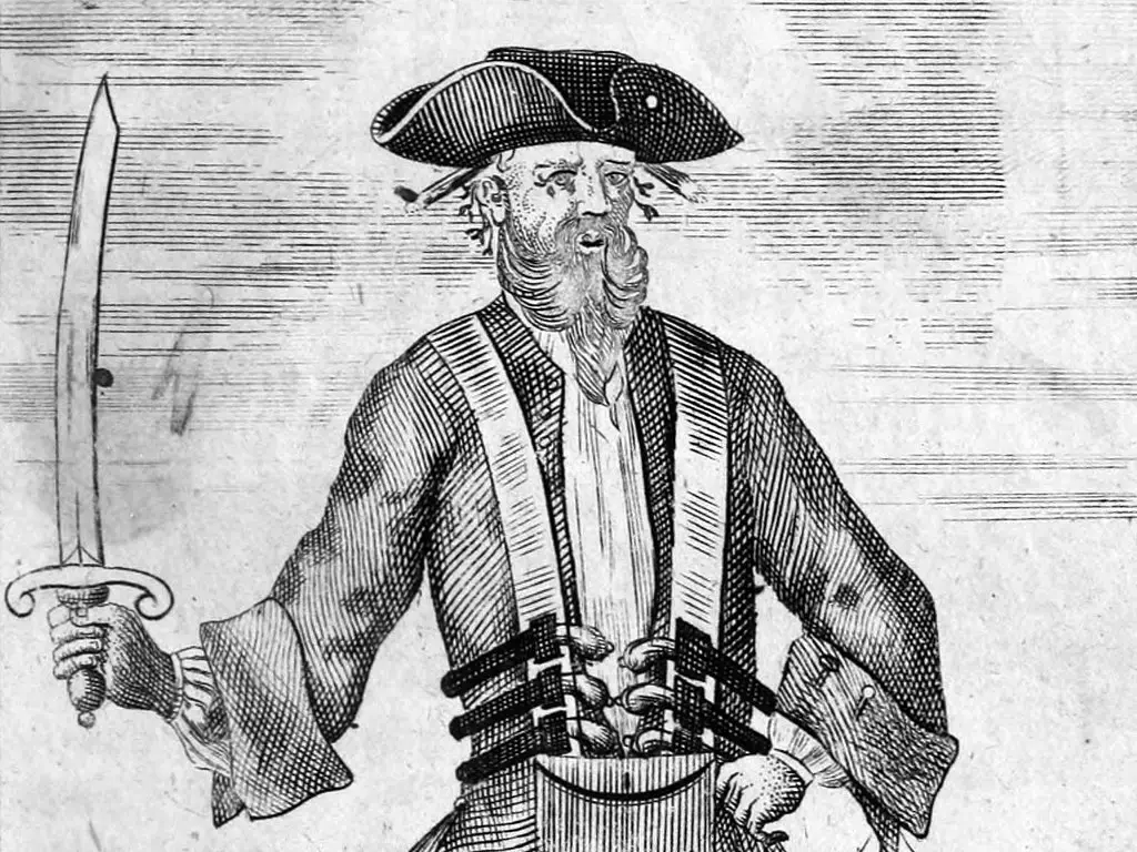 A enigmática vida de Edward Thatch, o lendario pirata coñecido como Barbanegra 4463_3