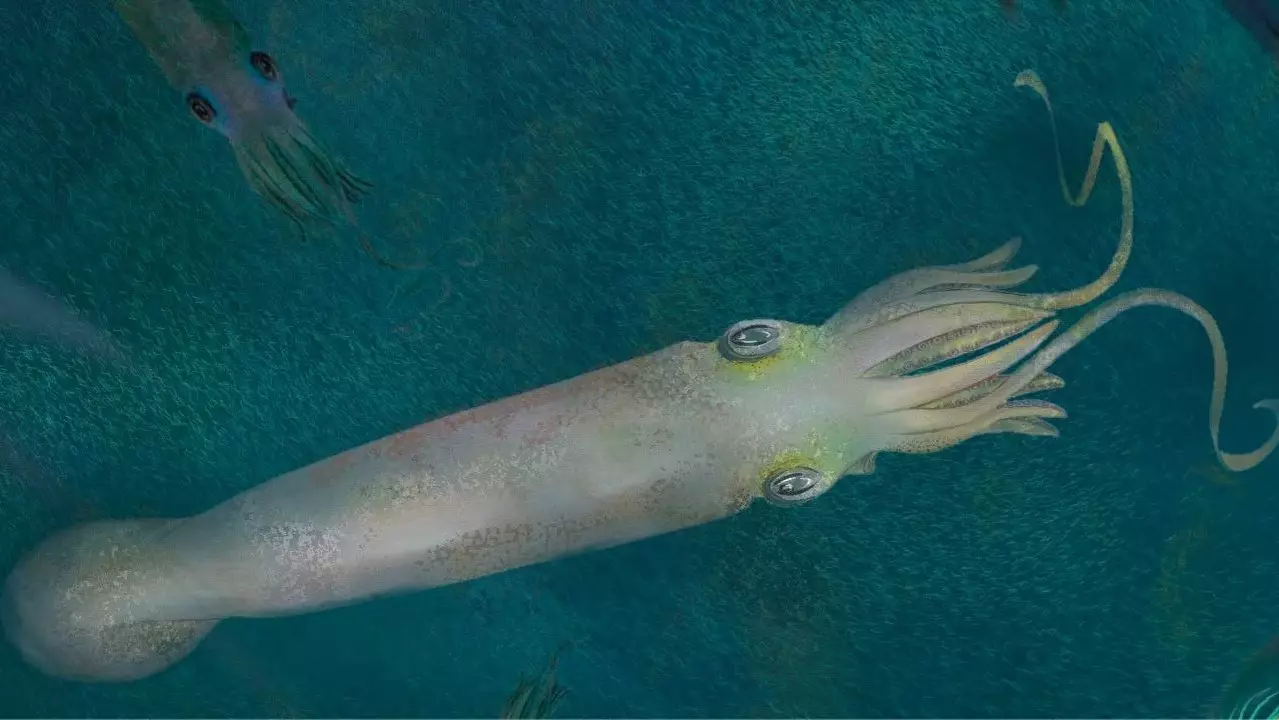 Познакомьтесь с окаменелостью десятирукого осьминога возрастом 325 миллионов лет, названной в честь президента Джо Байдена. 449_1