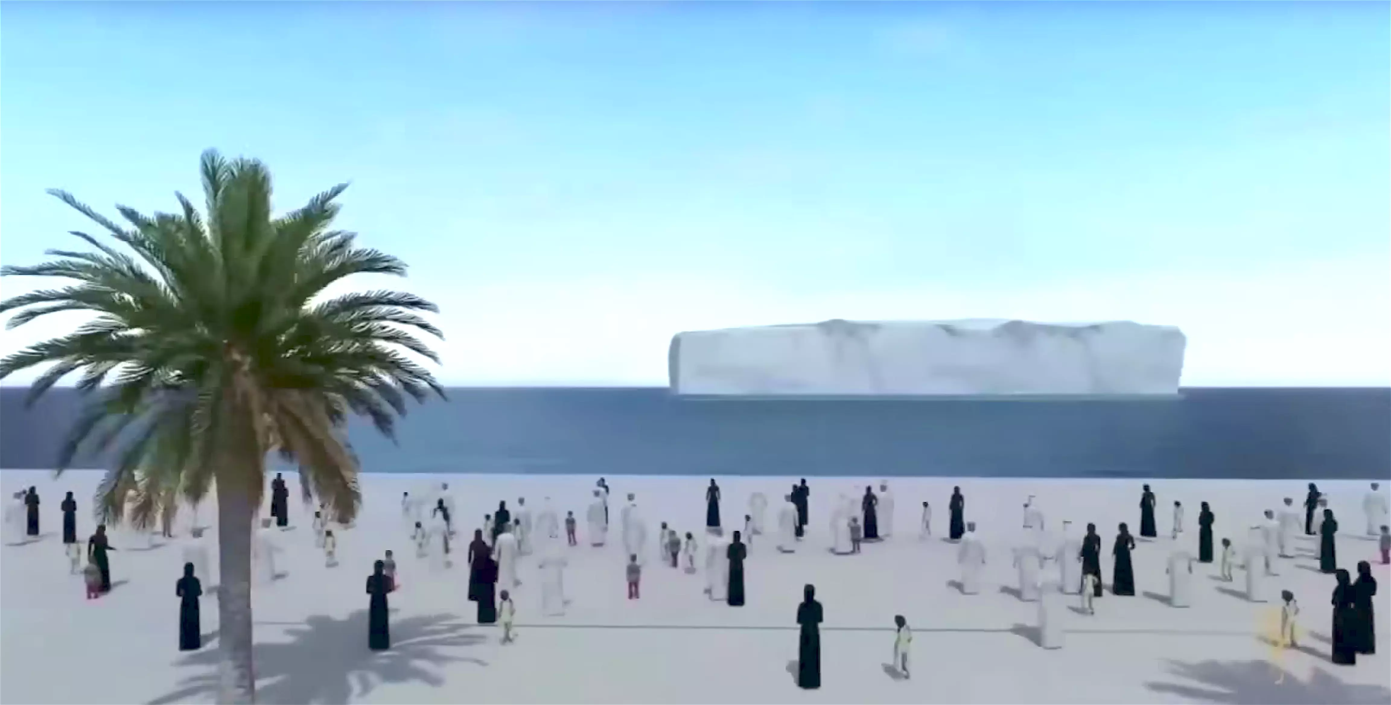 Посмотрите, как ОАЭ планируют перетаскивать айсберги из Антарктиды, чтобы решить проблему нехватки воды 4537_1