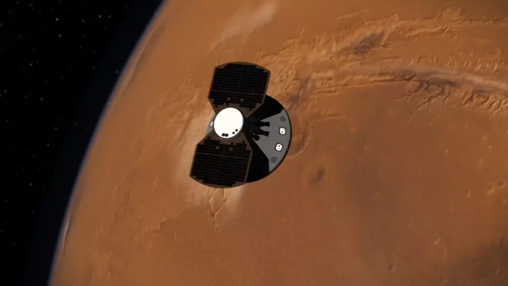 ناسا کی انسائٹ کامیابی سے مریخ پر اتری۔ 46156_1