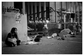 Occupy Central: Niray hina ho an'ny fifidianana eran-tany ny mpanao fihetsiketsehana ao Hong Kong 46247_4