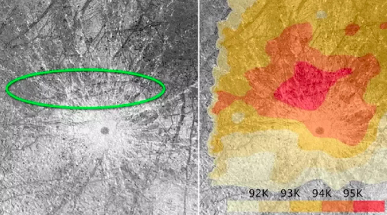 Die NASA findet den bisher besten Beweis für eine Wasserdampffahne auf Europa 4656_0