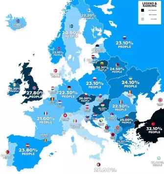 Kunenepa kwambiri ku America vs Europe: Mamapu awiri amafotokoza zonse 50115_3