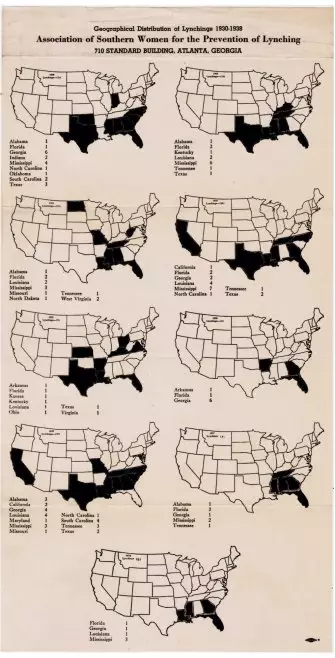 Страшныя карты самасудаў у Амерыцы 1930-х гадоў 52659_3