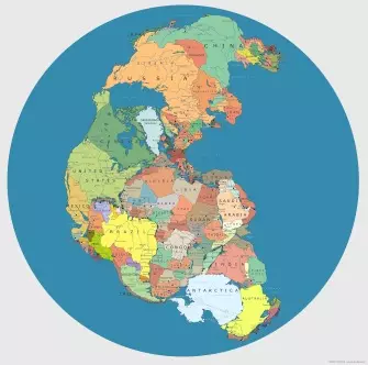 611 - Vår värld på en kontinent: Pangea (politisk) 53726_3