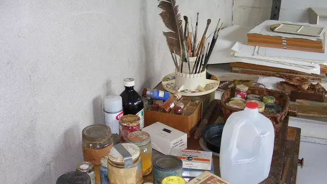 Andrew Wyeth 的工作室里隐藏着什么秘密？ 53765_0