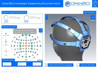 O novo proxecto configurado para facer historia de EEG, interfaces de ordenador cerebral e impresión 3D 54357_3