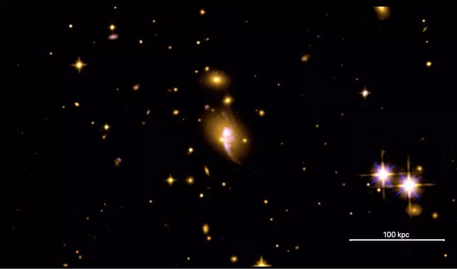 Gugus galaksi baru ditemukan bersembunyi di depan mata 5610_1