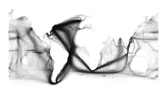 Une carte numérique du trafic océanique, extraite de journaux de bord de navires vieux de plusieurs siècles 56565_3